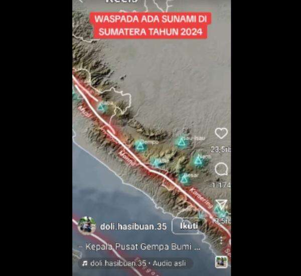 Viral Sesar Besar Sumatera Picu Tsunami Tahun 2024, BMKG: Hoaks! | News+ on RCTI+